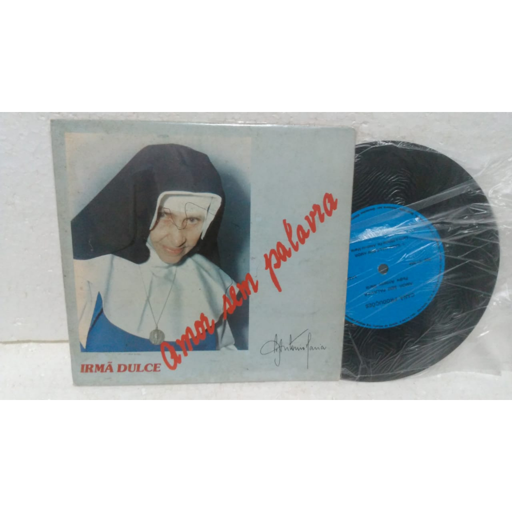 Pe Antonio Maria - irma Dulce - amor sem palavra - COMPACTO DE VINIL ...