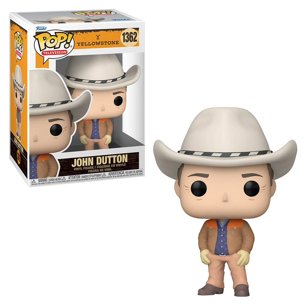 FUNKO POP TELEVISION YELLOWSTONE - JOHN DUTTON 1362 NOVO ORIGINAL ...