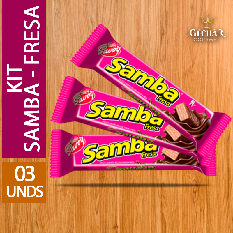 Samba Fresa - Kit 3 Unid. | Shopee Brasil