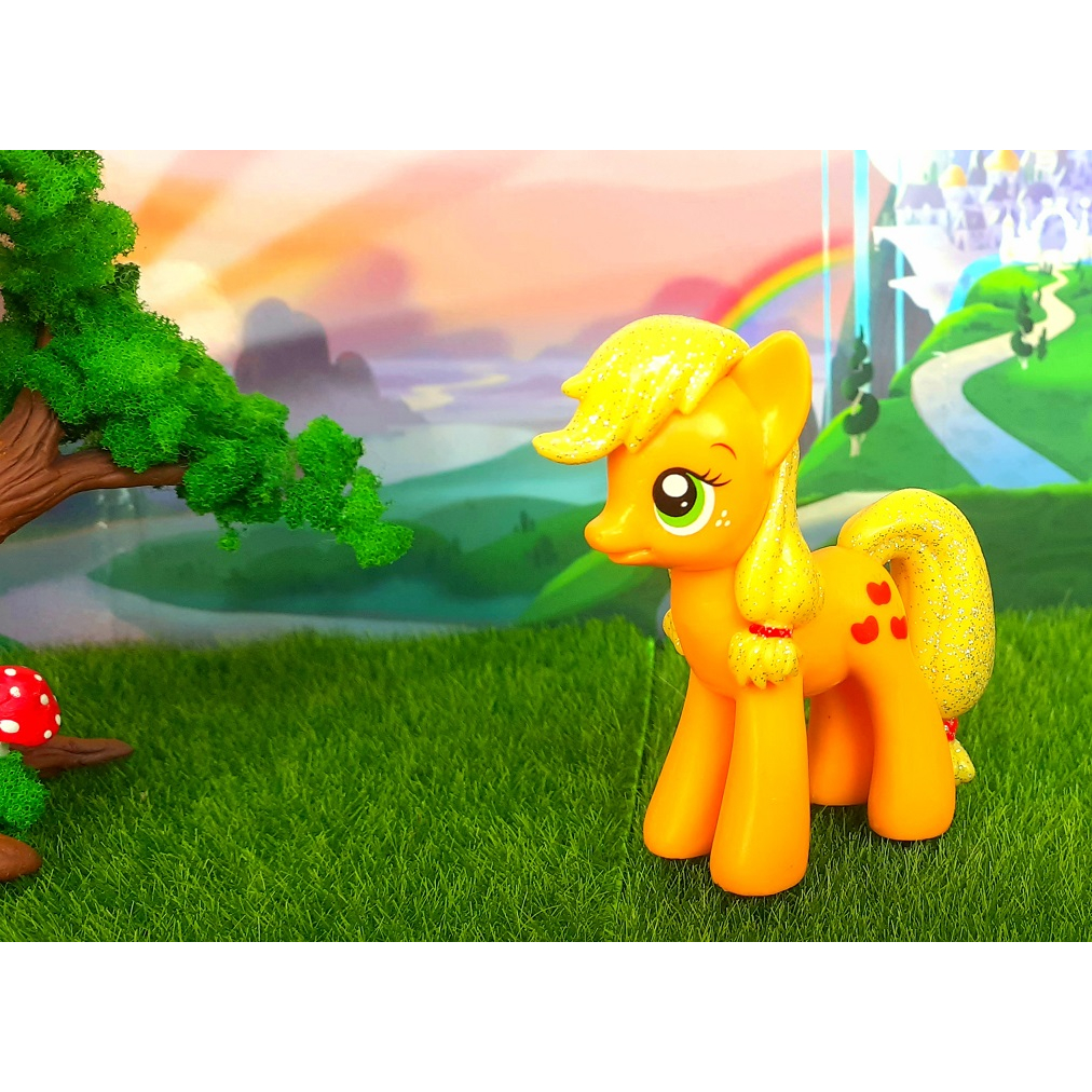 My Little Pony - Applejack - Figura 5,5cm - Exclusiva Uk Magazine ...