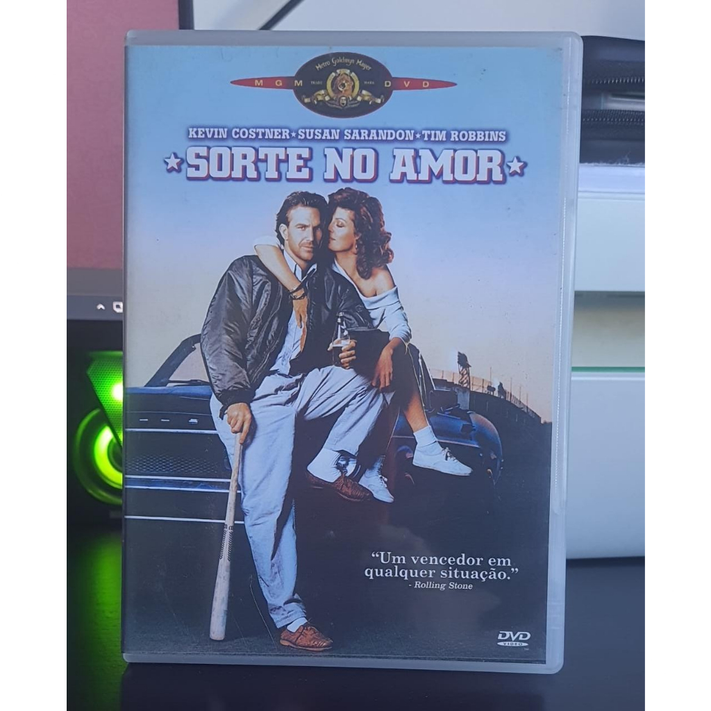 DVD Sorte No Amor - Kevin Costner, Susan Sarandon etc... (Seminovo ...