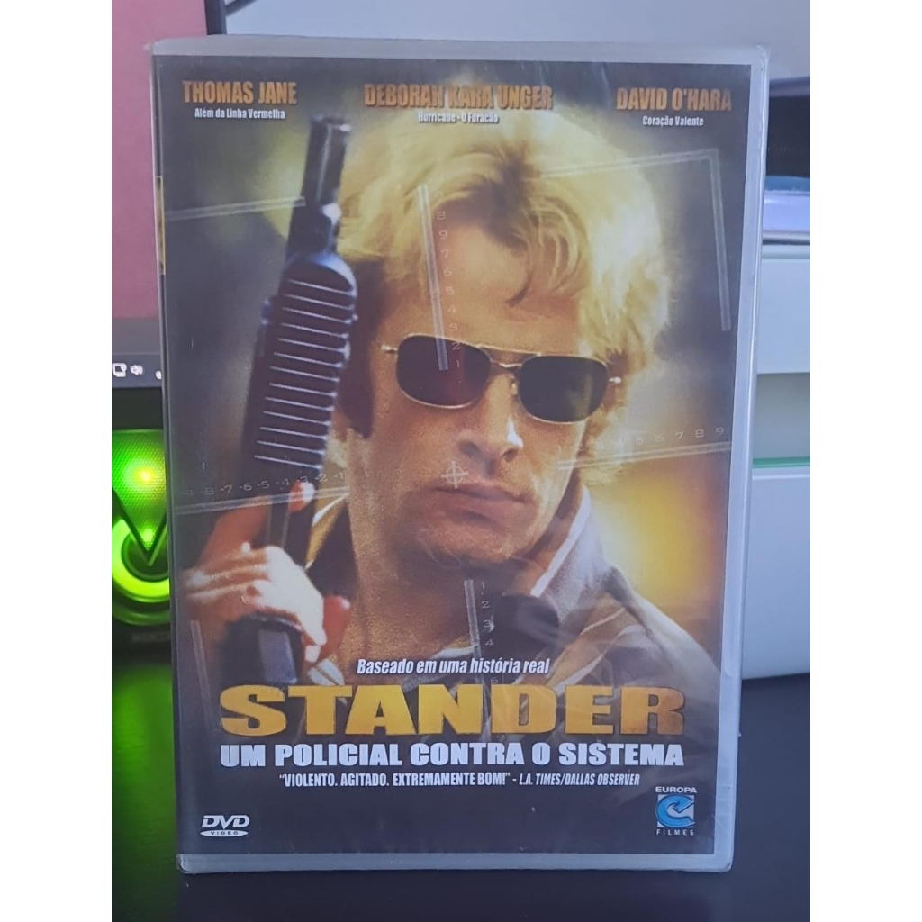 DVD Stander Um policial contra o Sistema - Baseado em História real ...