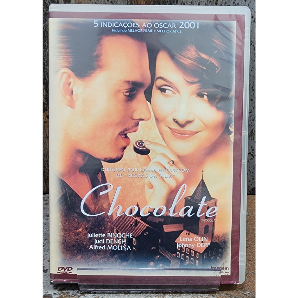 DVD Chocolate - Juliette Binoche, Johnny Depp - dublado | Shopee Brasil