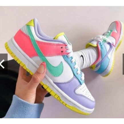 TENIS NK DUNK LOW COLORIDO FEMININO E MASCULINO-FRETE GRATIS! | Shopee ...