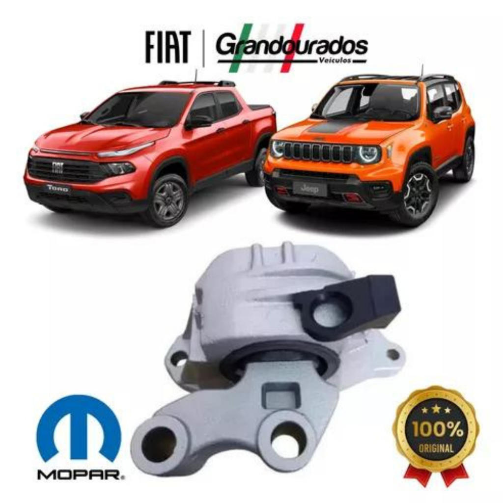 Coxim Do Motor Fiat E Jeep 1.8 Flex Original - 52052623 | Shopee Brasil