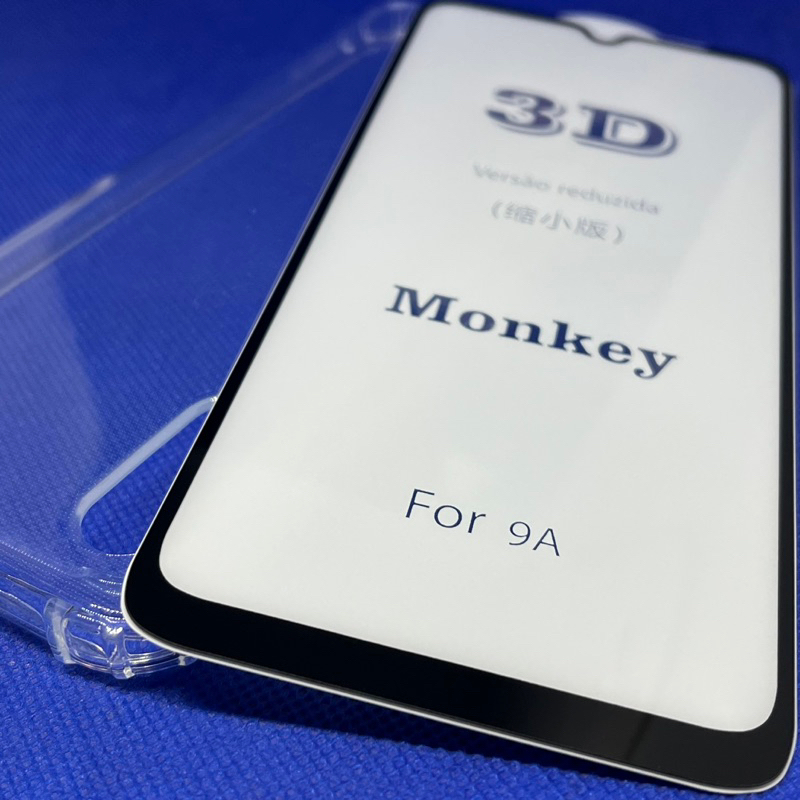 Kit 2 em 1 - Xiaomi Redmi 9A / 9i / 9A Sport / 9i Sport - Película de Vidro 3D Frontal ...