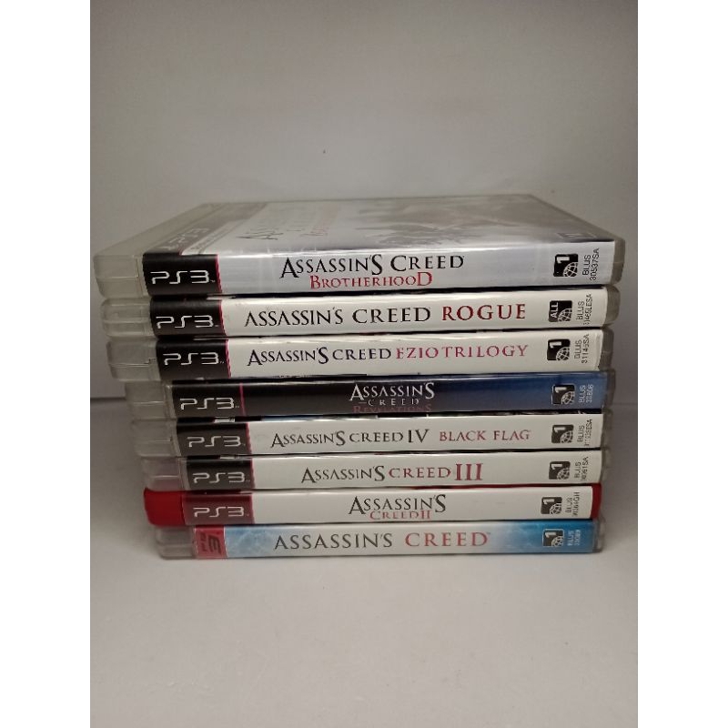 Coleção de Jogos em Promoção ps3 (Assassin's Creed) Lote - Escorrega o ...