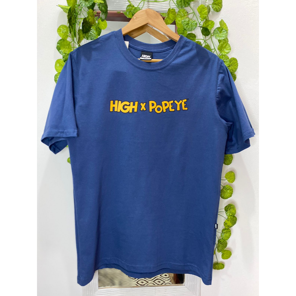 Camiseta streetwear High x Popeye EXCLUSIVIDADE | Shopee Brasil