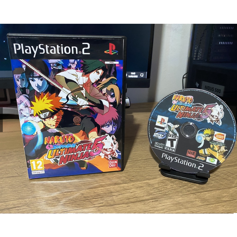 Naruto Shippuden Ultimate Ninja 5 para PS2 | Shopee Brasil