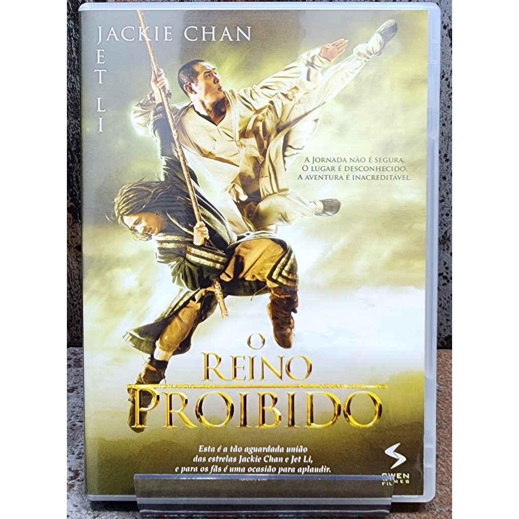 DVD O Reino Proibido - Jet Li, Jackie Chan - dublado | Shopee Brasil