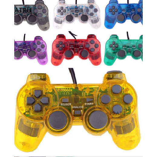 CONTROLE TRANSPARENTE P/ PLAYSTATION 2 | Shopee Brasil