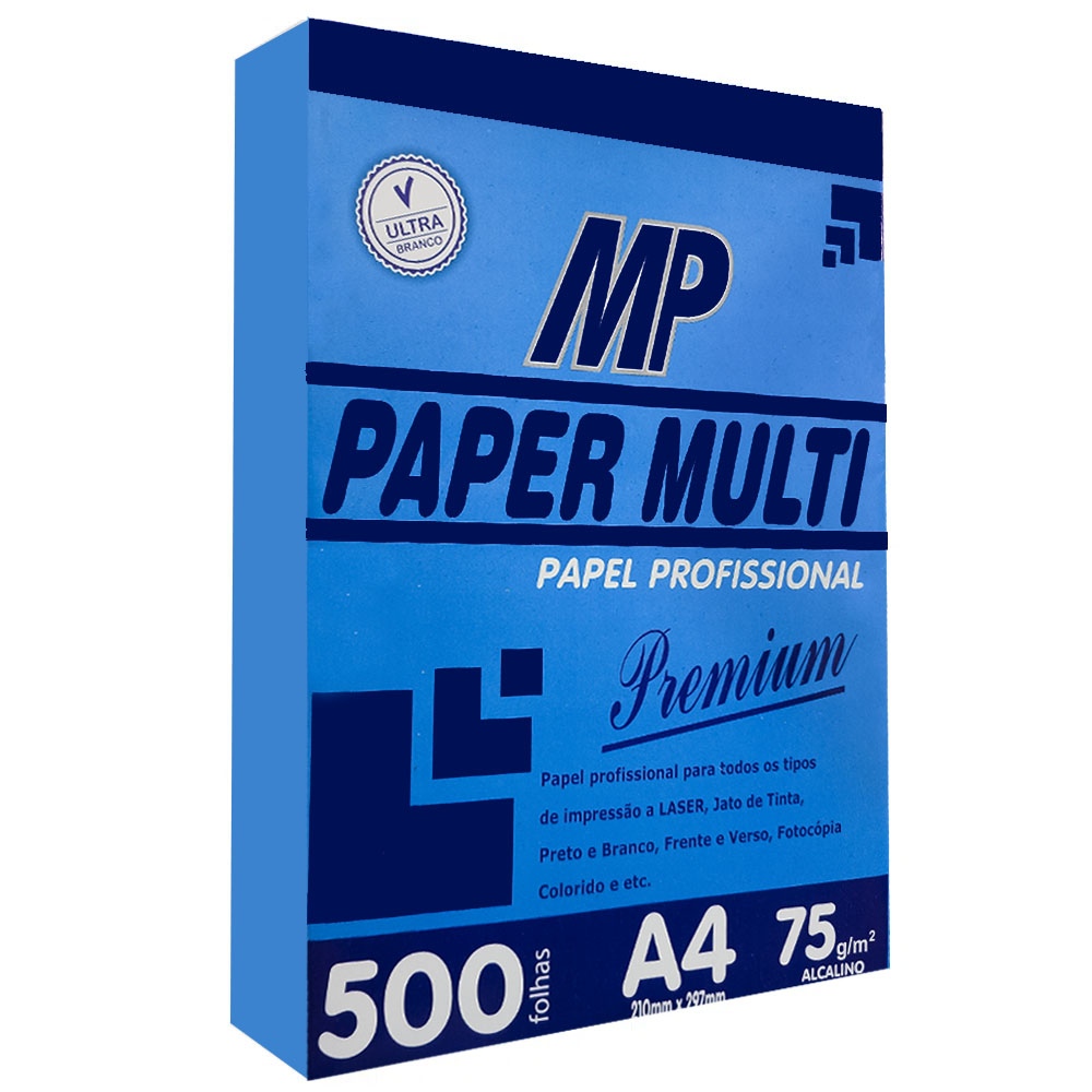 Papel Sulfite A4 Paper Multi 500 Folhas | Shopee Brasil