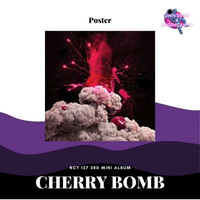 NCT 127 CHERRY BOMB POSTER | Shopee Brasil
