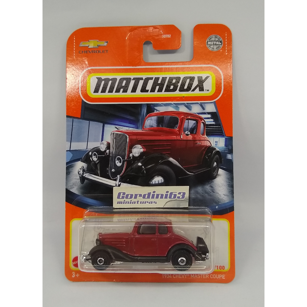 Matchbox 1934 Chevy Master Coupe | Shopee Brasil