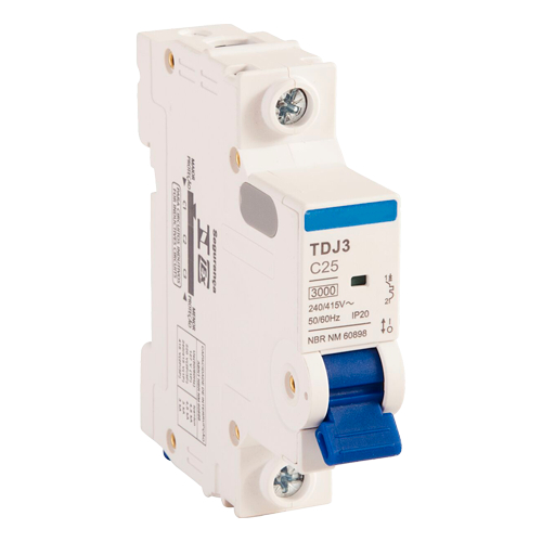 Disjuntor Unipolar Bipolar Tripolar Lukma Din 10A 16A 20A 25A 32A 40A 50a 63A 70A Curva C ...