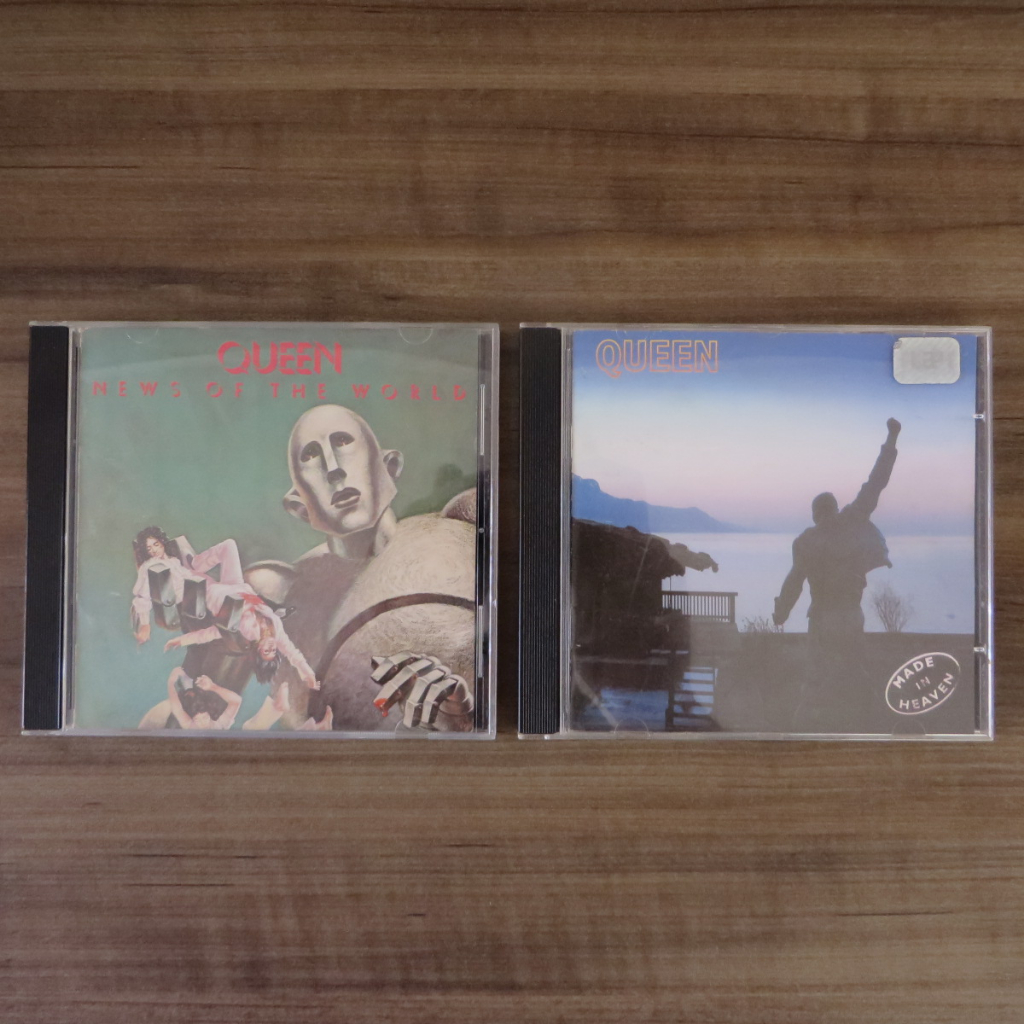 Lote 2 CDs Queen - News Of The World / Made In Heaven | Shopee Brasil