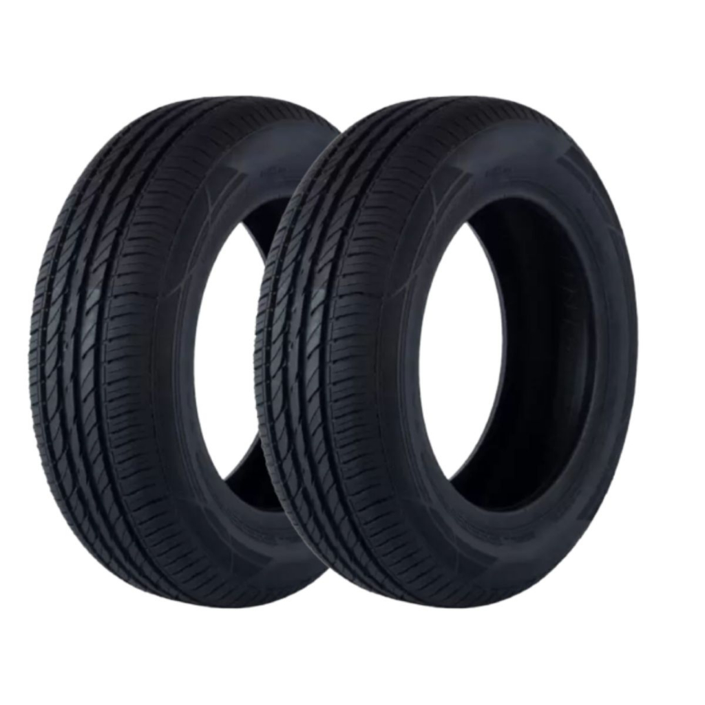 Kit 2 Pneu Aro 15 - 195/55 R15 Remold Linha Premium Com Garantia Com Selo do Inmetro Pneus ...