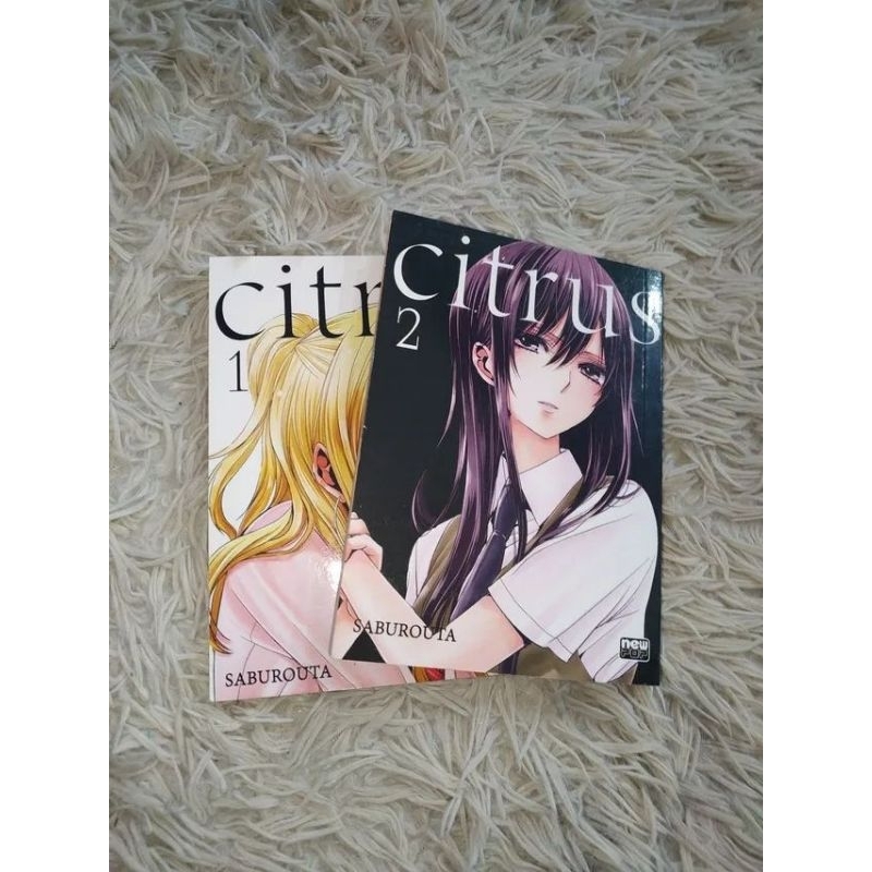 mangá citrus vol.1 e vol.2 | Shopee Brasil
