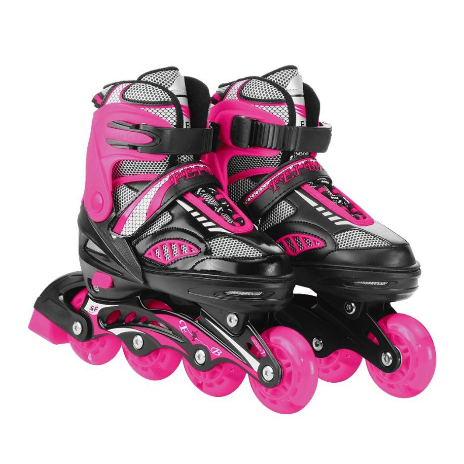 Patins Roller Inline Semi Profissional Ajustavel/Regulavel 29 ao 32 ...