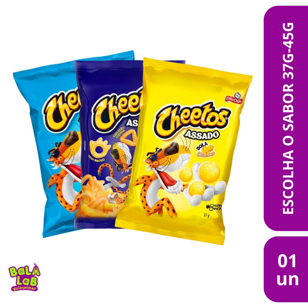 Cheetos diversos sabores (escolha a quantidade e sabor) | Shopee Brasil