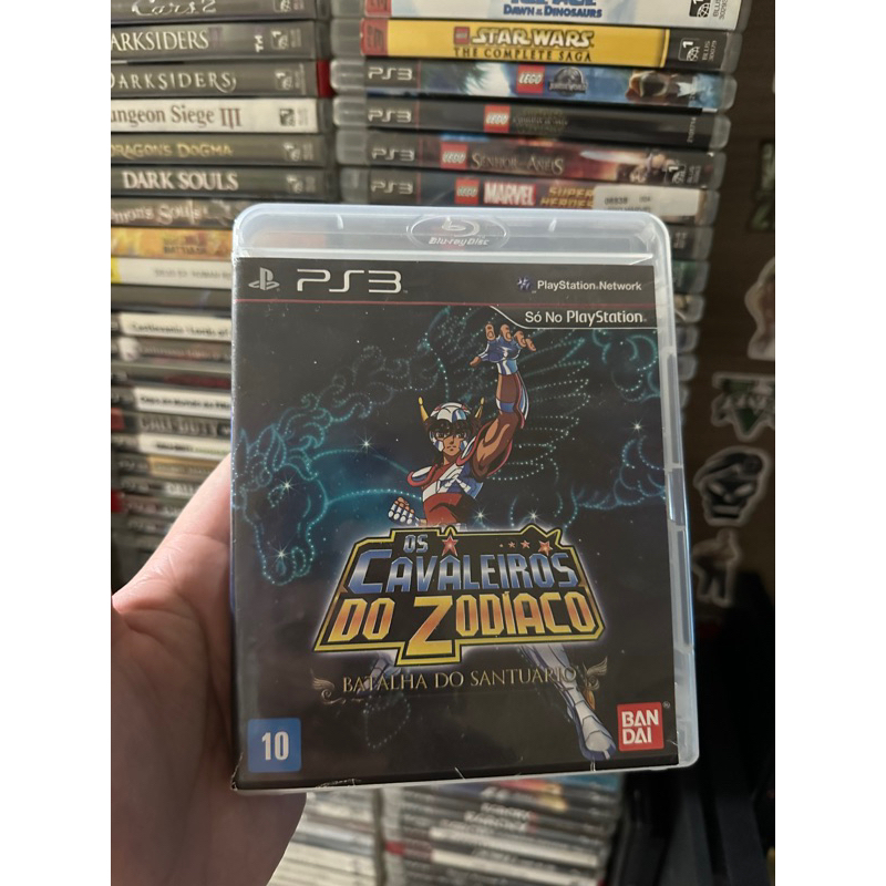 Os Cavaleiros do Zodíaco Batalha do Santuário Ps3 - Mídia Física Original | Shopee Brasil