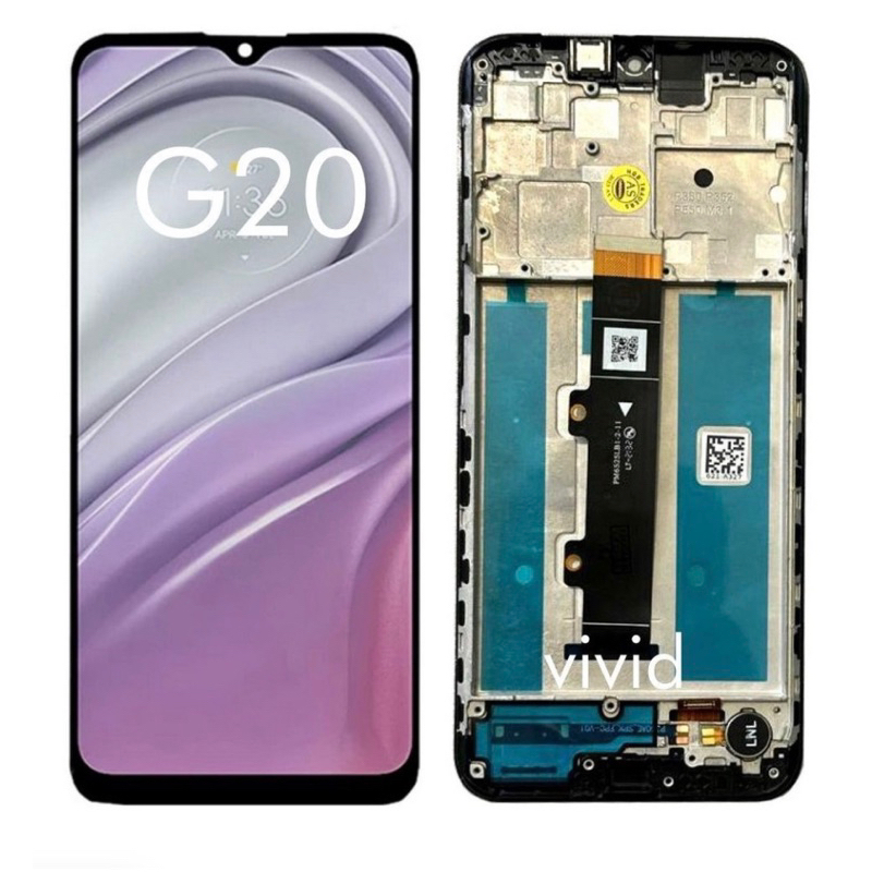 Tela Display Touch Frontal Lcd Motorola Moto G20 Xt2128 Premium com Aro | Shopee Brasil