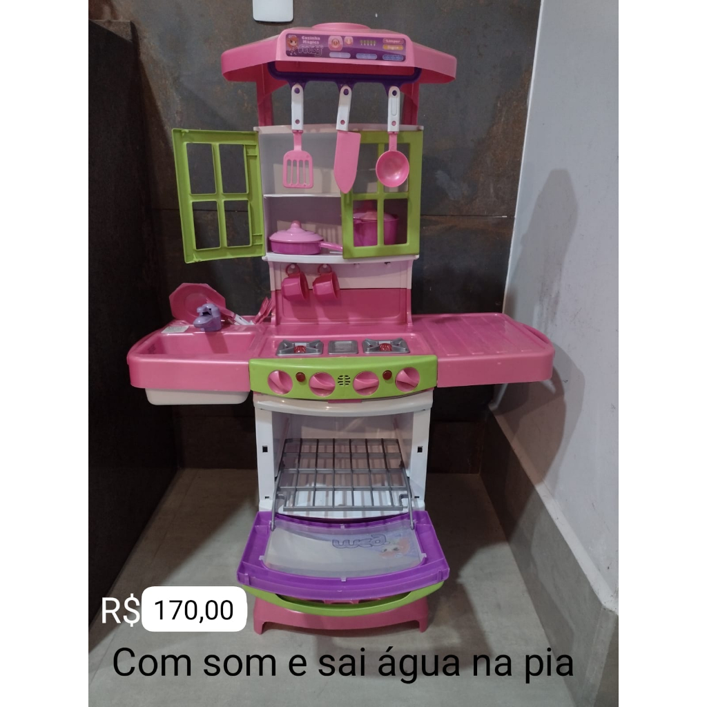 Cozinha Mágica Magic Toys Menina Sai Agua | Shopee Brasil