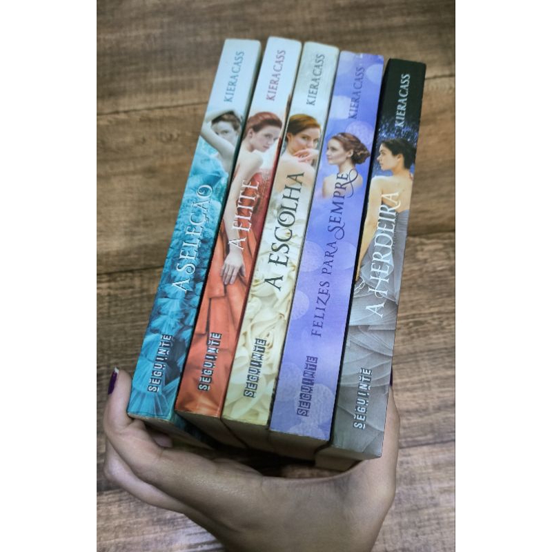Coleção 5 Livros A Seleção Kiera Cass A Seleção A Elite A Escolha