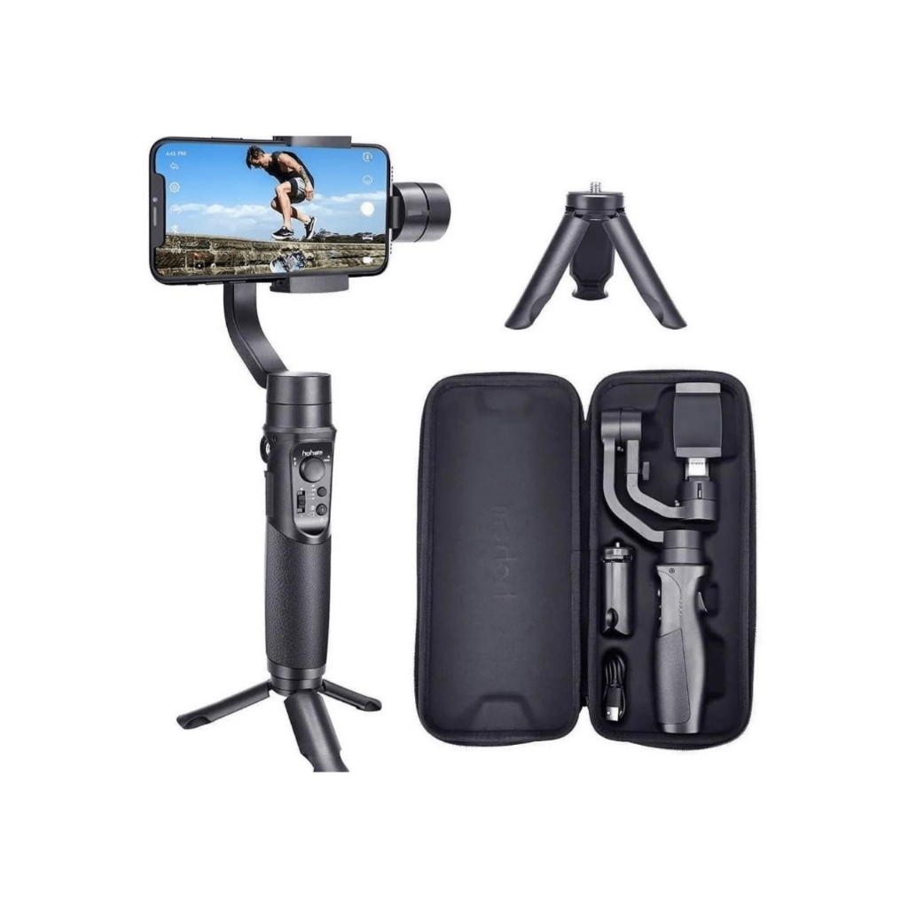 Suporte Estabilizador Celular Smartphone 3 Eixos Hohem Gimbal Isteady ...