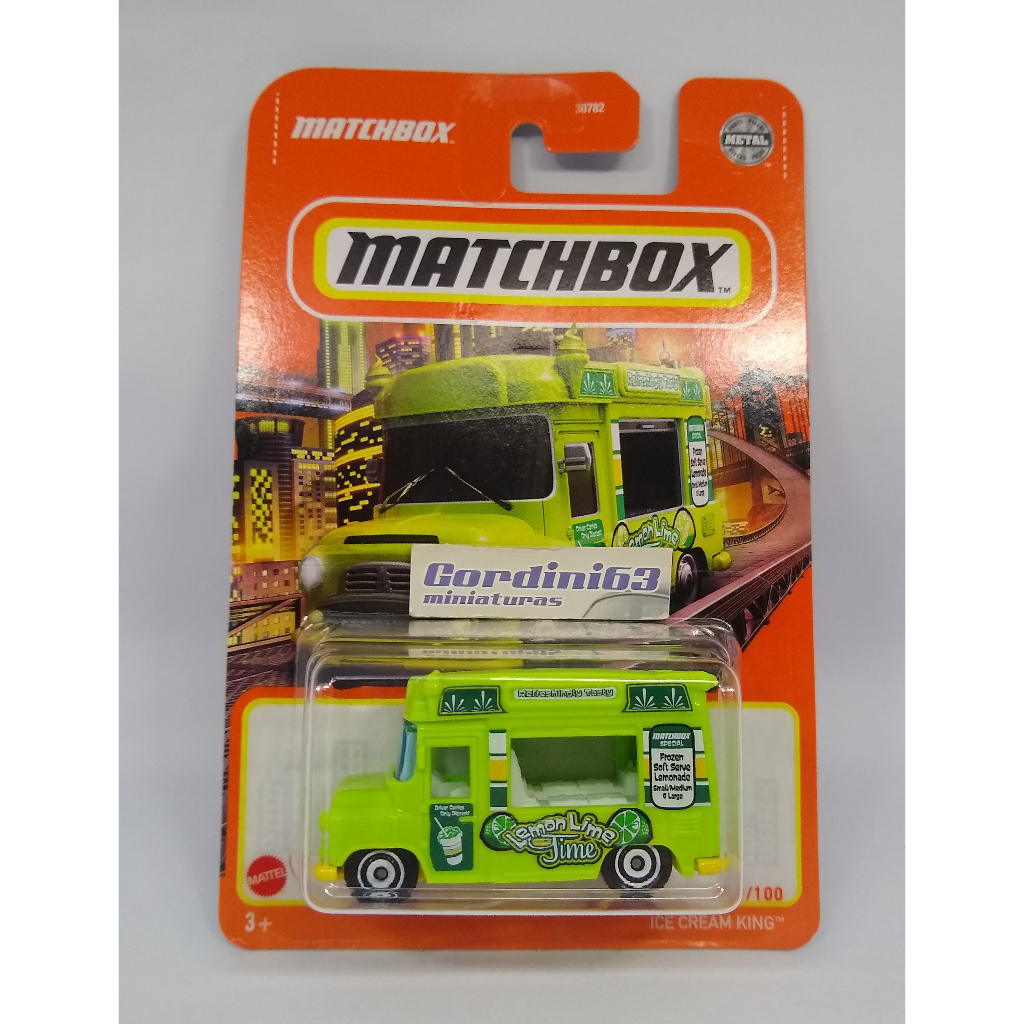 Matchbox Ice Cream King - Carro de Sorvete | Shopee Brasil