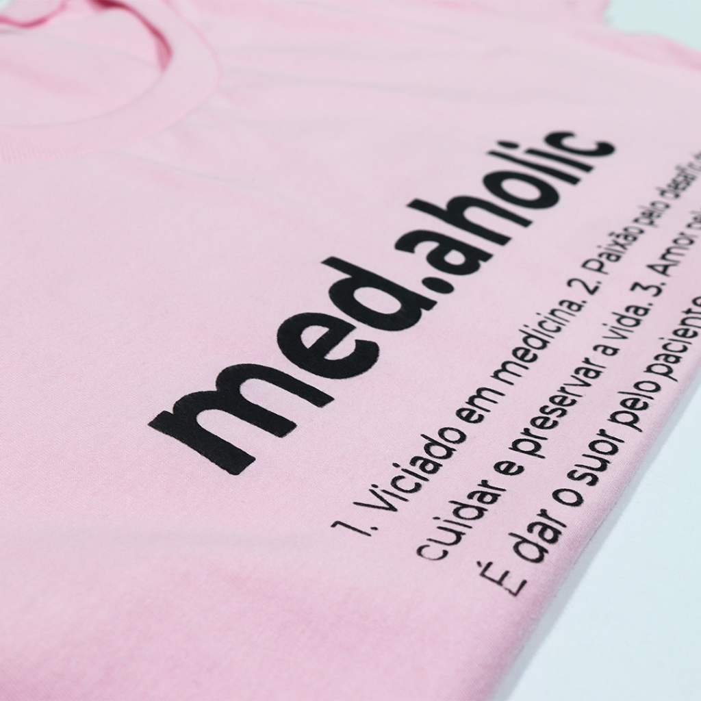 Camisa Medicina Fem. Medaholic 100% algodão | Shopee Brasil