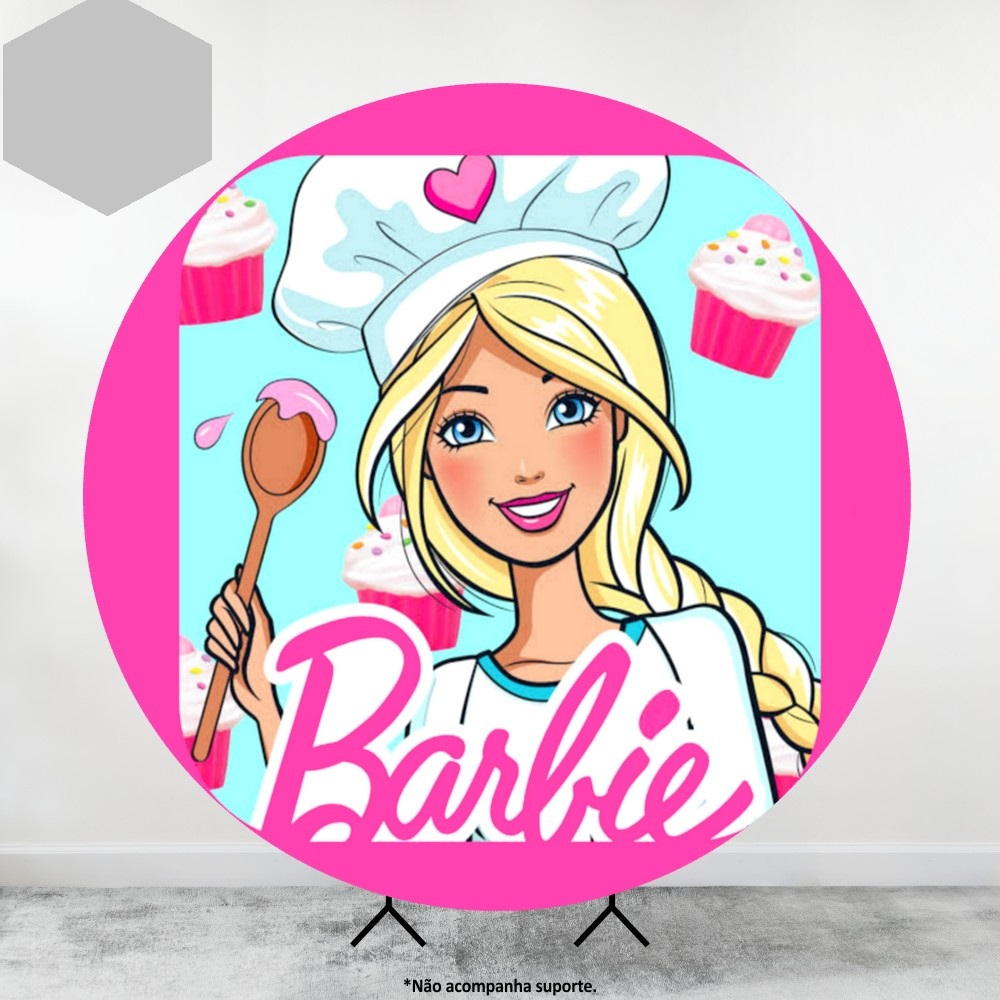 Painel de Festa Barbie ref35 | Shopee Brasil