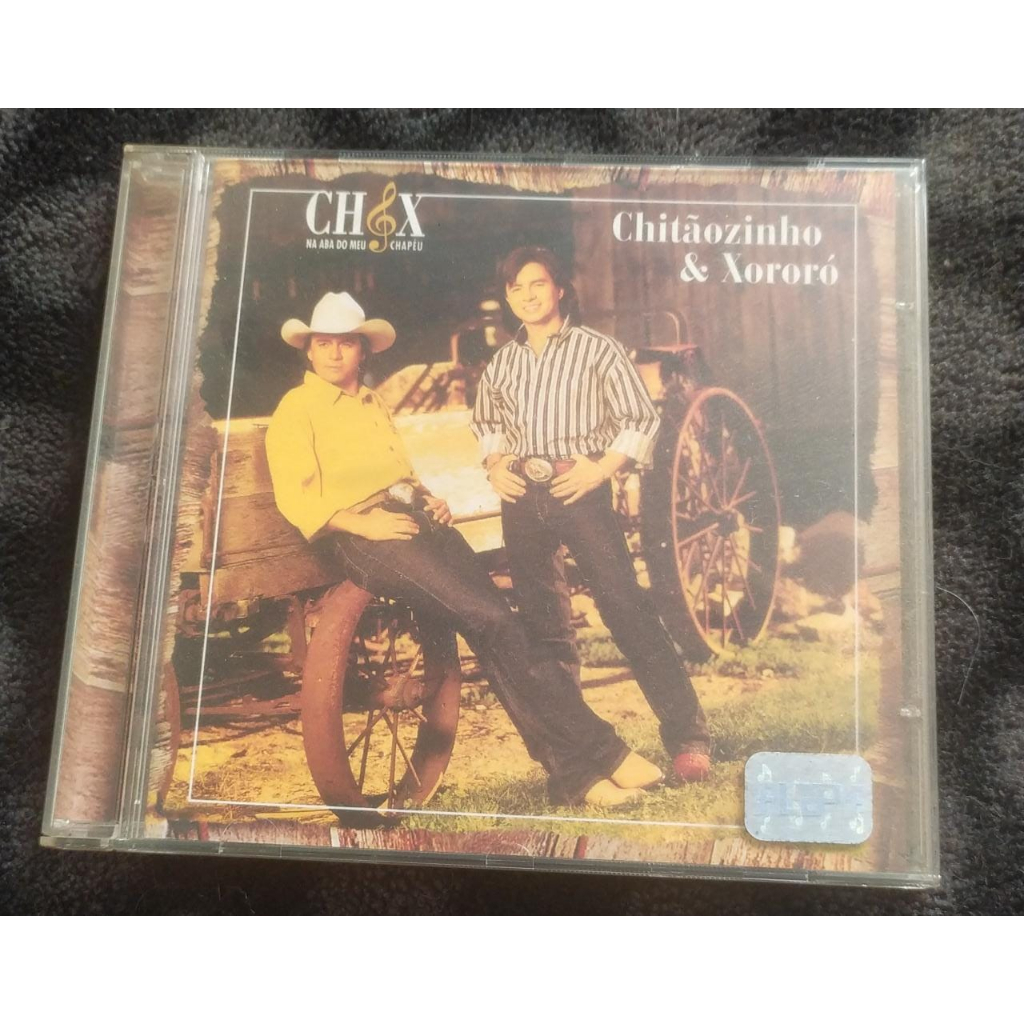 cd chitaozinho e xororo na aba do meu chapeu | Shopee Brasil