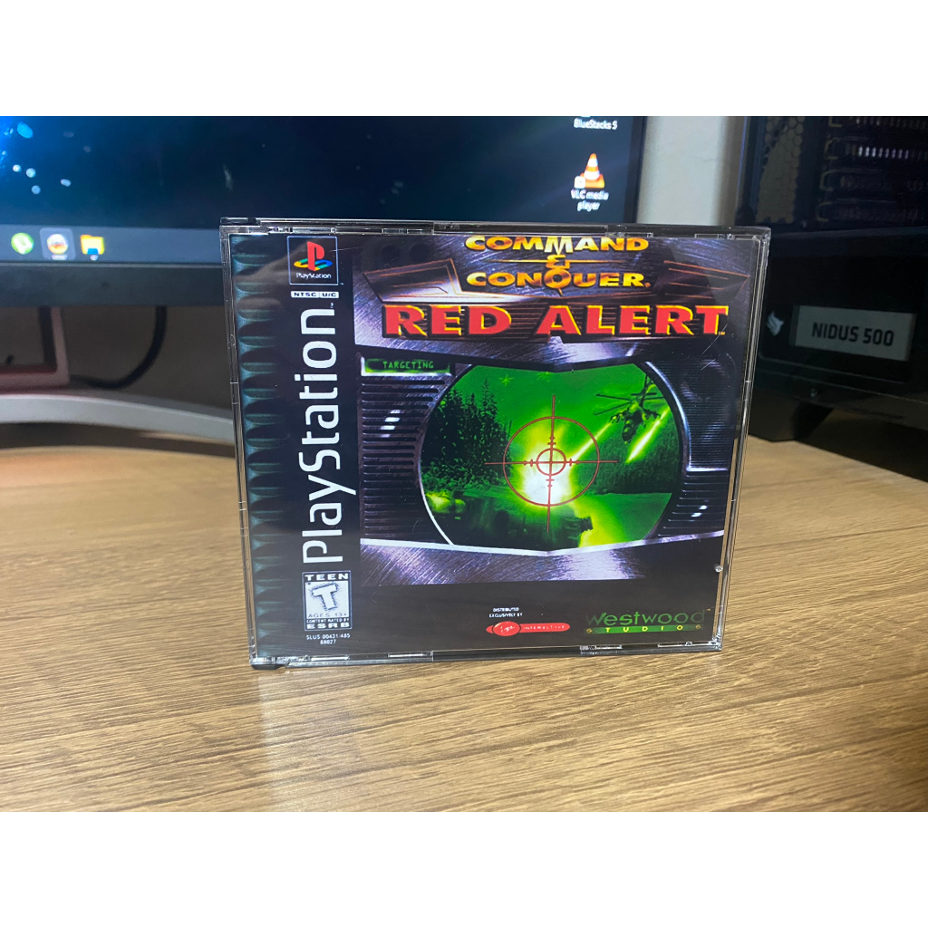 Command & Conquer - Red Alert para PS1 ( 2 discos ) | Shopee Brasil