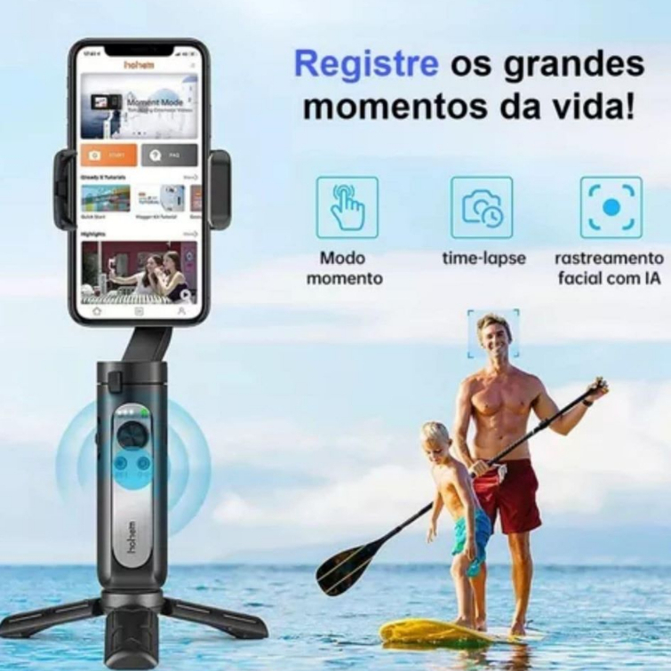 Suporte Estabilizador REF2001 Hohem Gimbal Isteady Para Celular 3 Eixos ...