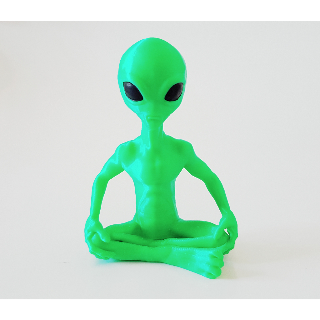 Boneco Decorativo Alien Et Alienígena Meditando | Shopee Brasil