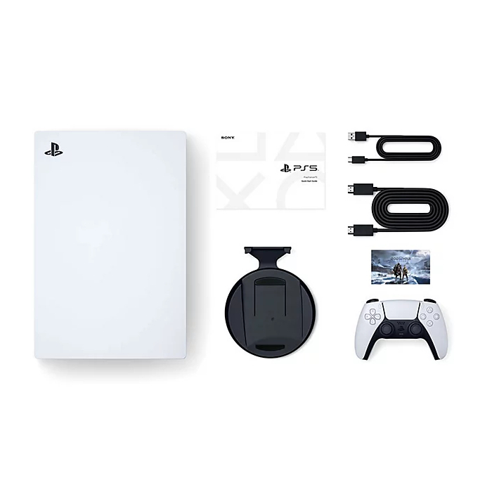 Sony PlayStation 5 825GB God of War Ragnarok Bundle cor branco e preto | Shopee Brasil