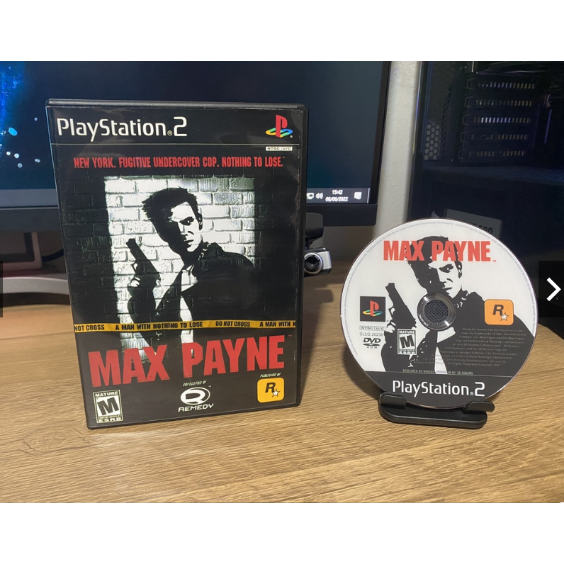 MAX PAYNE para PS2 | Shopee Brasil