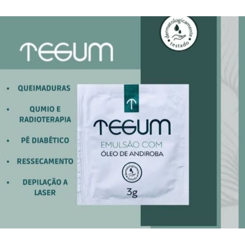 Tegum sache 30g (10 sachês com 3g cada = 30g) | Shopee Brasil