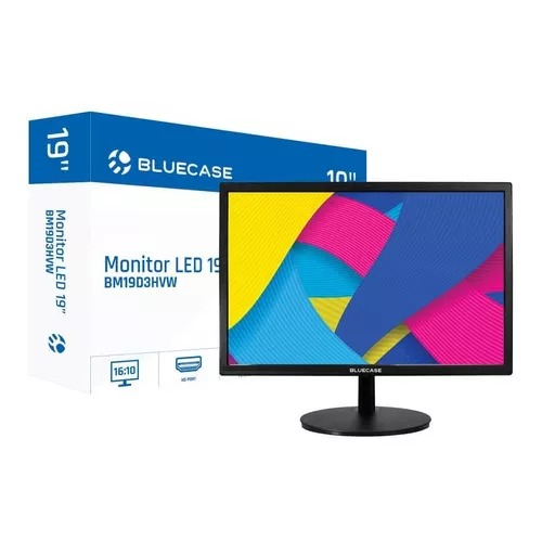 Monitor 19" HDMI 60Hz Bluecase | Shopee Brasil