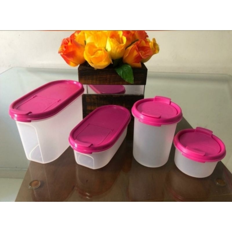 KIT MODULARES 4 PEÇAS TUPPERWARE | Shopee Brasil