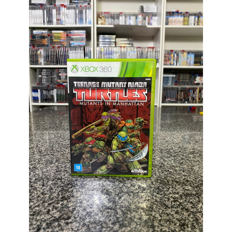Teenage Mutant Ninja Turtles Mutants in Manhattan - Xbox 360 Mídia ...