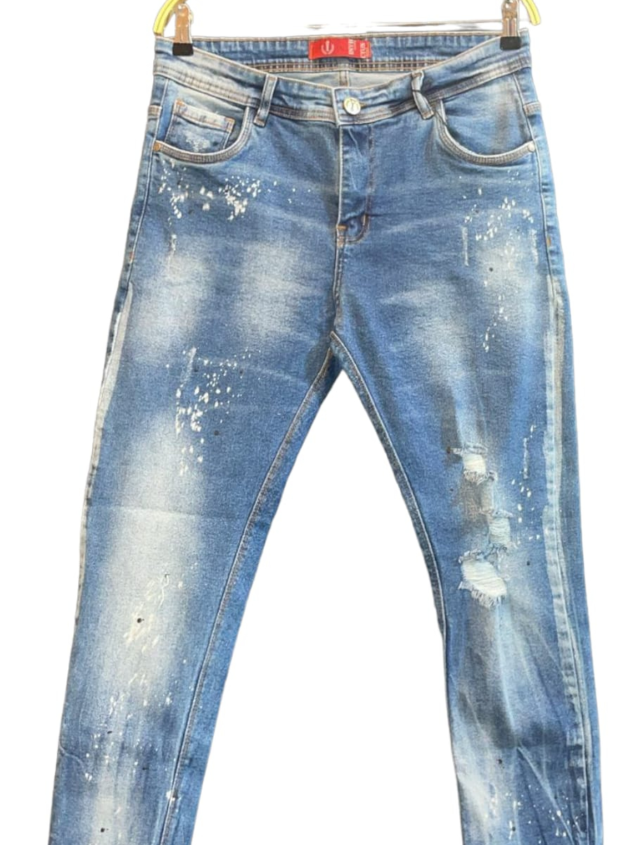 Calça Jeans Masculina Rasgada Skinny com lycra colada lançamento 2023 ...