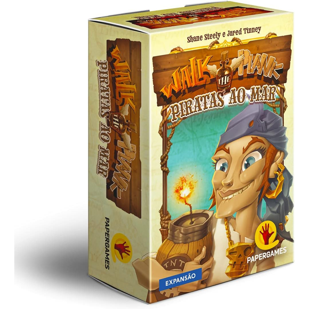 Walk The Plank: Piratas ao Mar (PaperGames) | Shopee Brasil