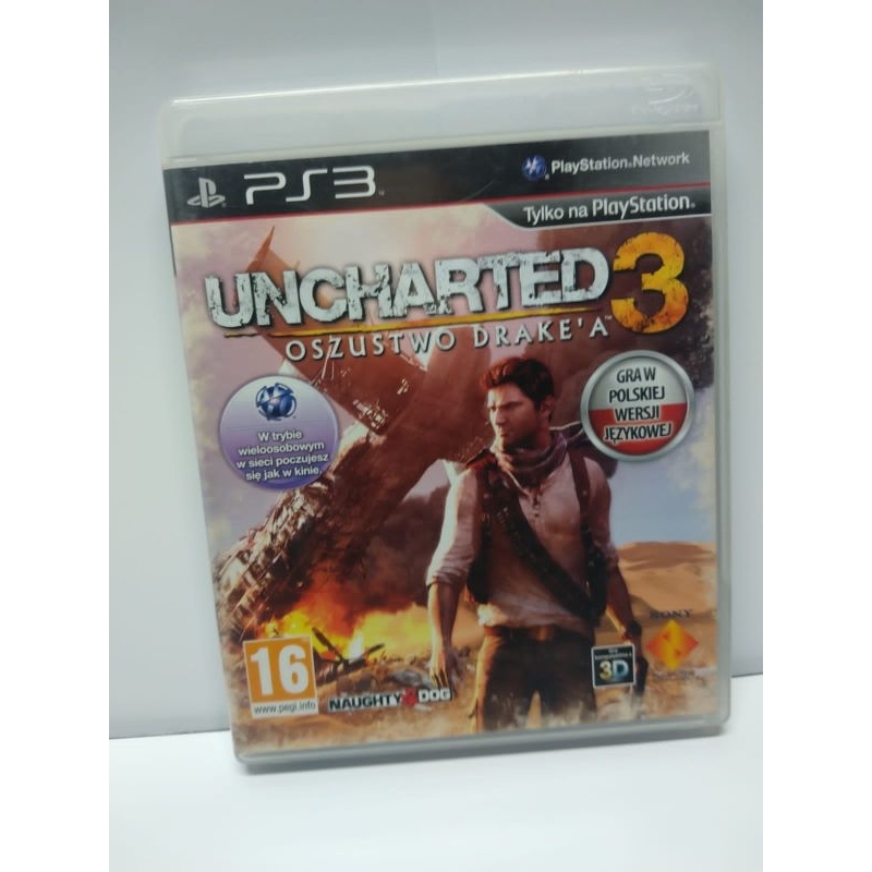 Uncharted 3 PS3 Português (encarte polonês) | Shopee Brasil