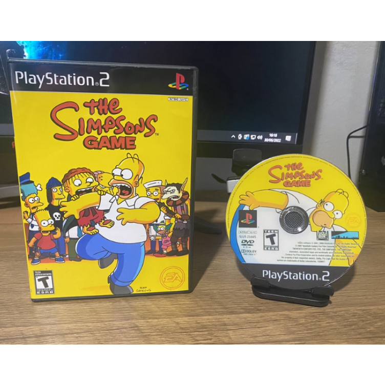 THE SIMPSONS GAME para PS2 | Shopee Brasil