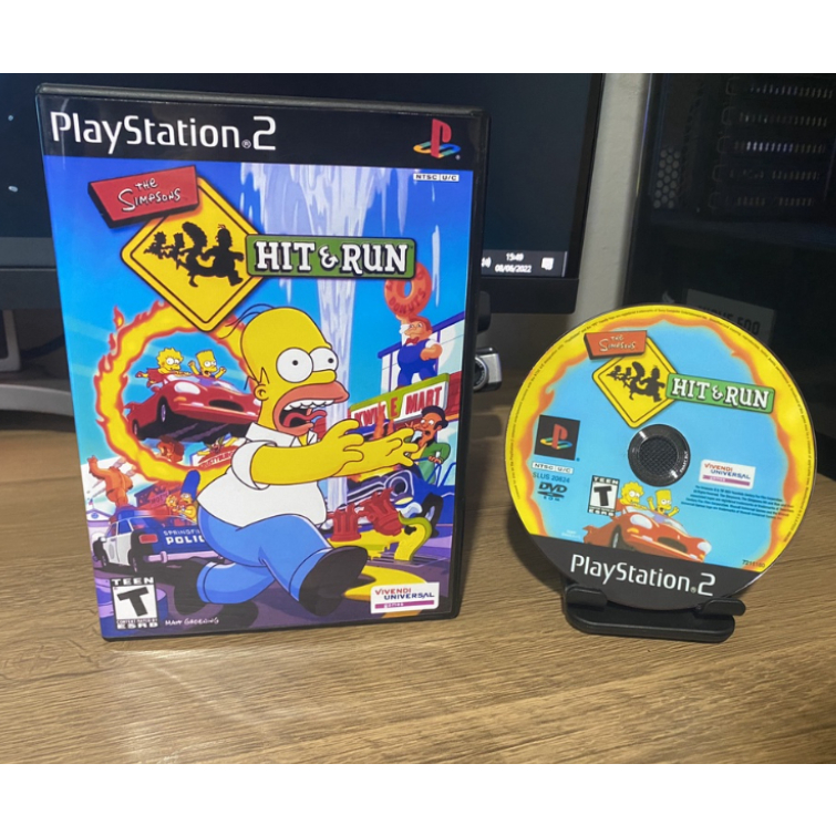 The Simpsons Hit & Run para PS2 | Shopee Brasil