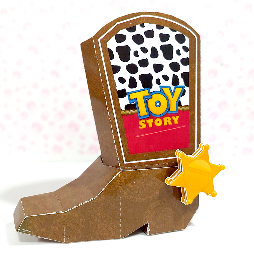 Caixa Bota Wood Personalizada Toy Story 3D | Shopee Brasil