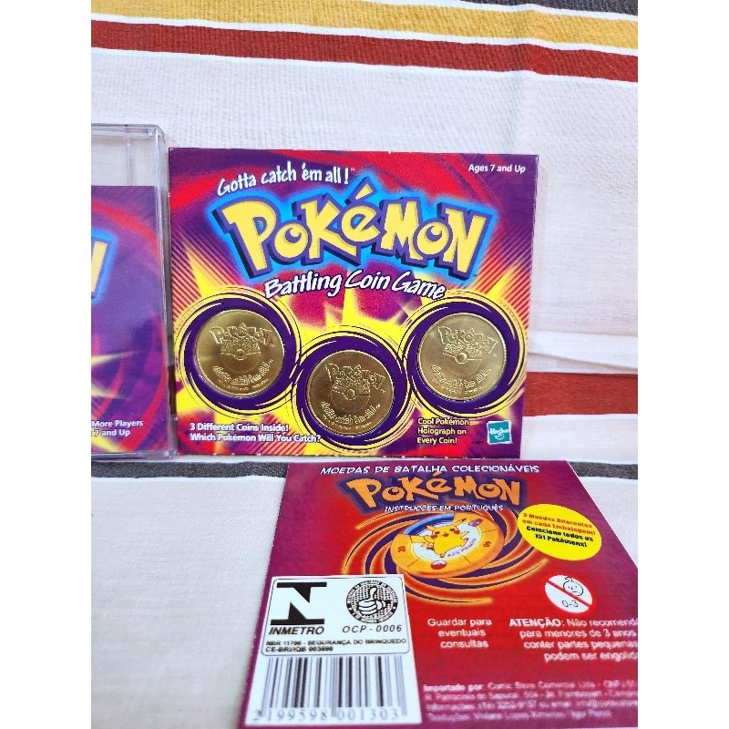 Pokémon Battling Coin Game | Shopee Brasil