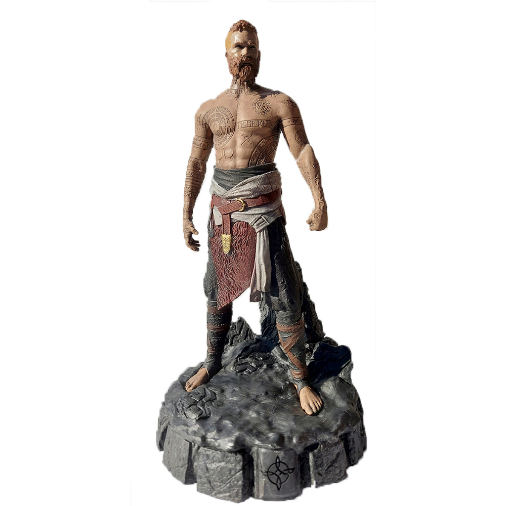 Baldur God Of War Ragnarok Action Figure 3d | Shopee Brasil